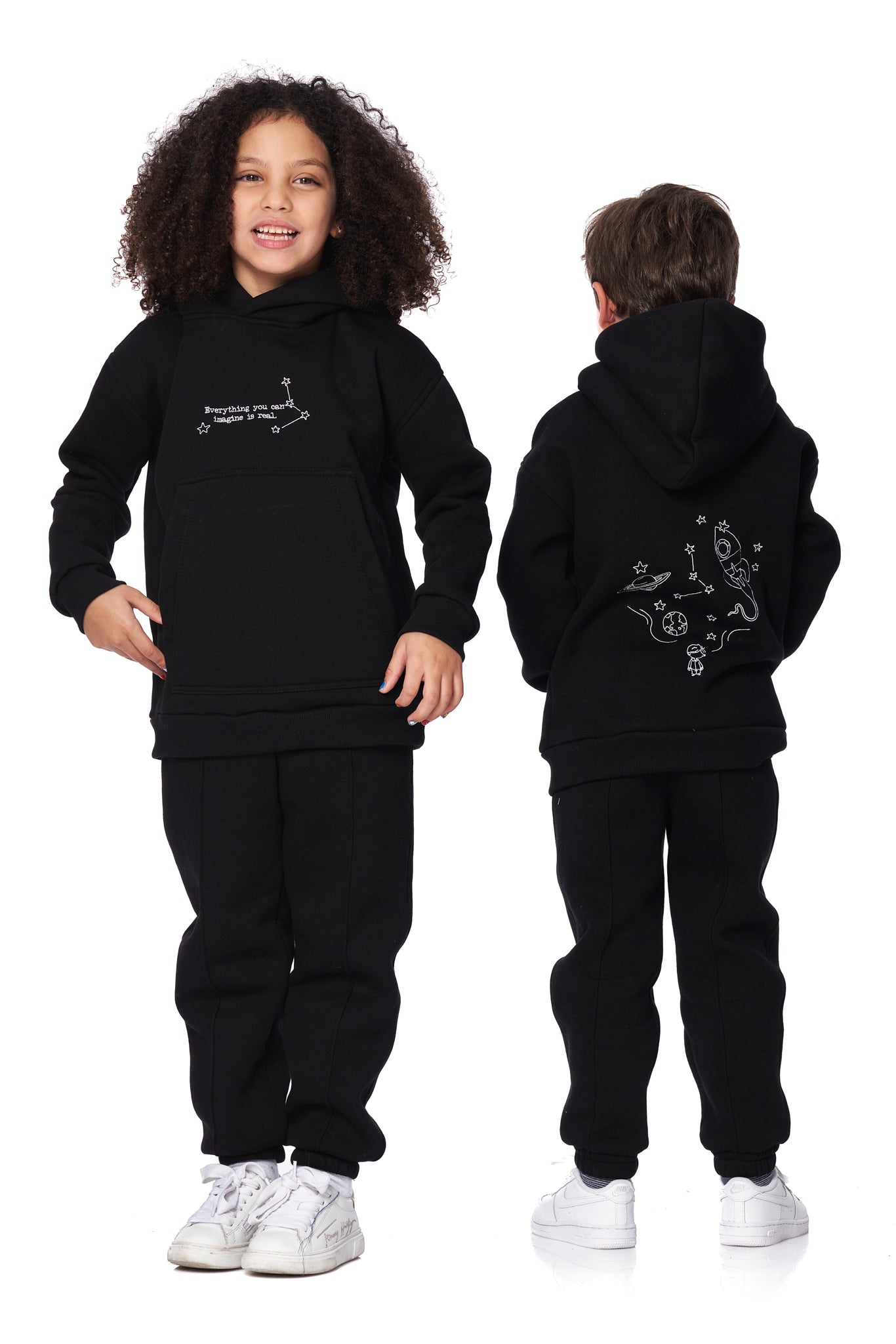 Galaxy Embroidered Tracksuit - Hamza